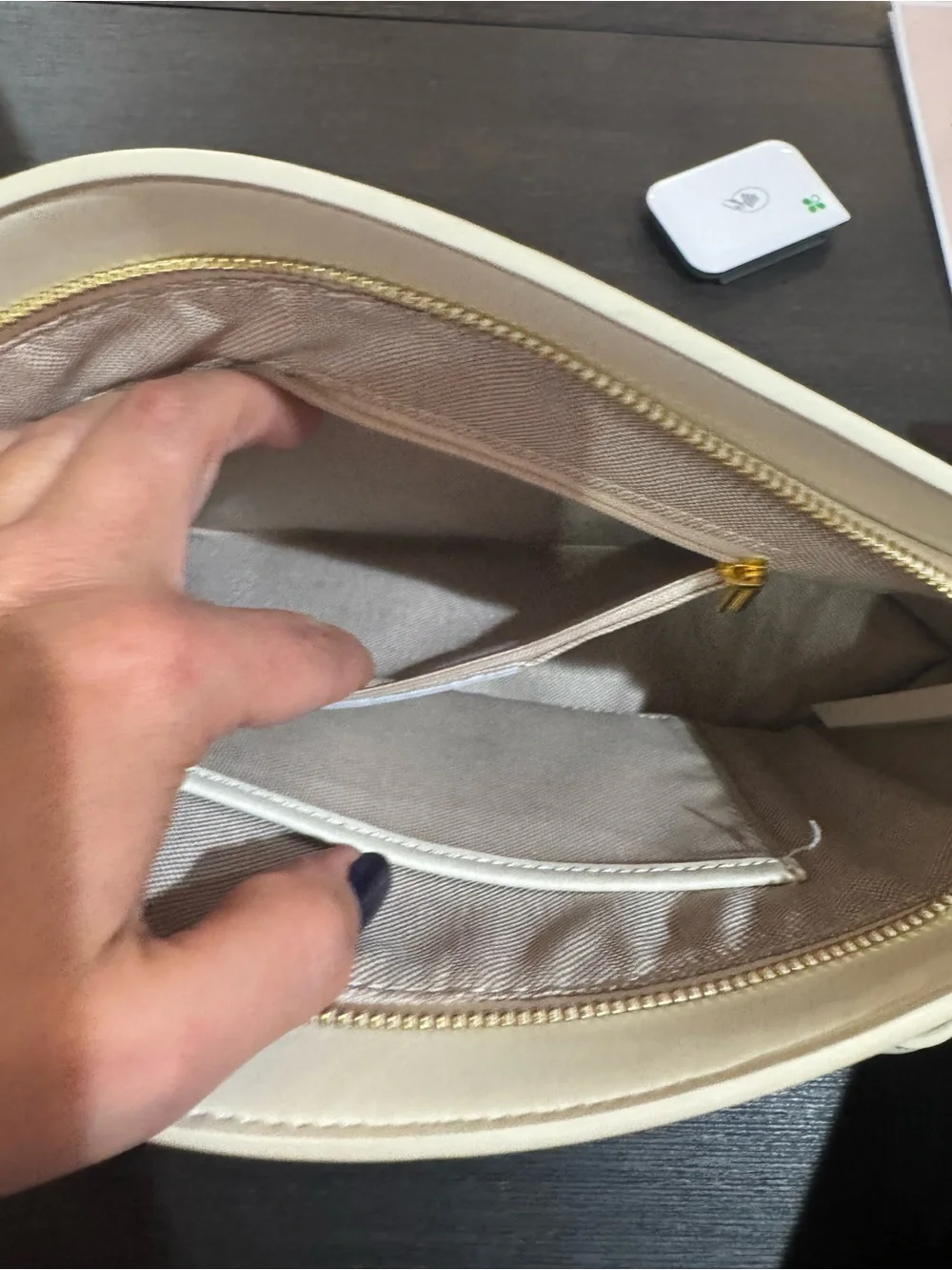 Bags | White Crescent Shoulder Bag | Poshmark